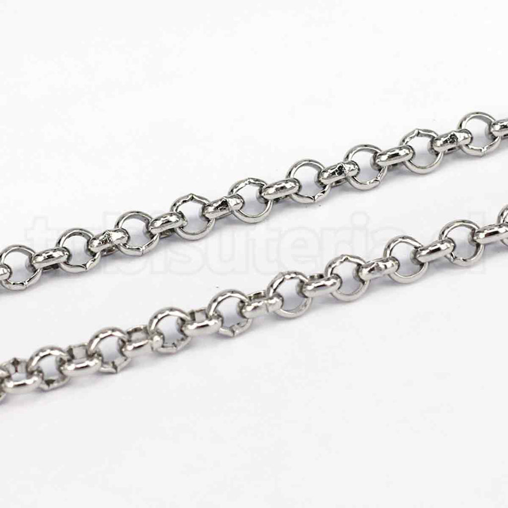 Cadenas de acero inoxidable (304), sin soldar, color acero inoxidable ...